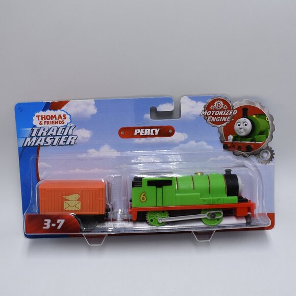 Thomas & Friends | Toys | Percy Mail Cargo Car Motorized Trackmaster ...